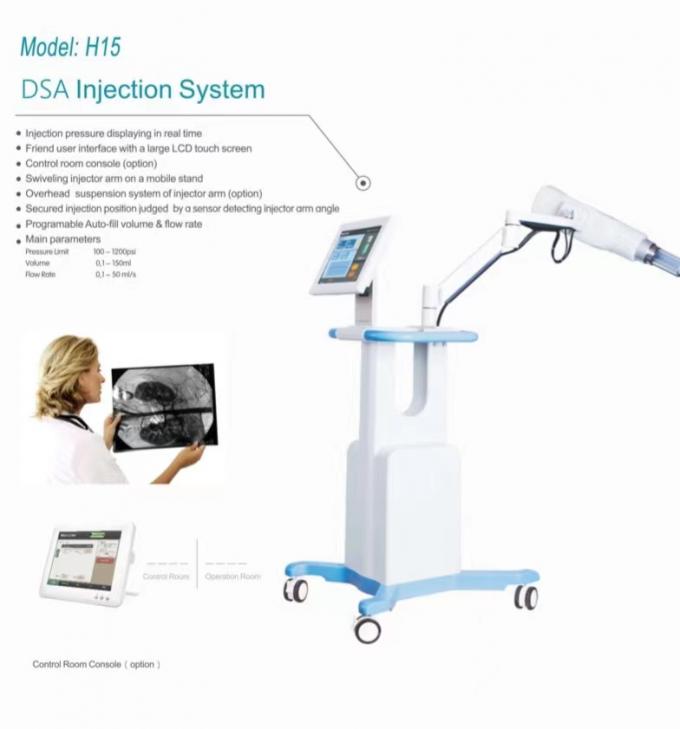 150ml Syringe DSA CT Injection System With Color Touch Screen