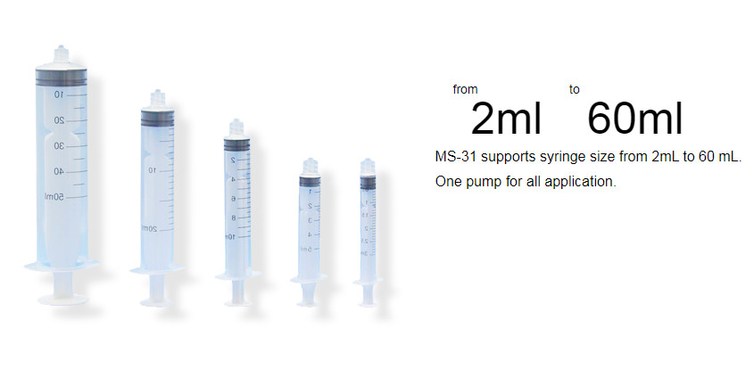 2ml-60ml ISO13485 Medical Syringe Pump